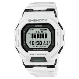 Smartwatch Casio G-SHOCK "GBD-200-1ER", wei&szlig;schwarz, wei&szlig;, Smartwatches, Smartwatch, Quarzuhr, Armbanduhr, Herrenuhr, Training Planner, Training Log