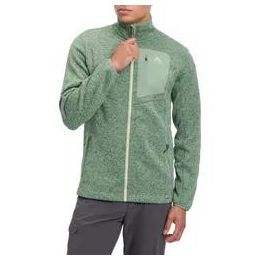 Fleecejacke MCKINLEY "HE.-UNTERJACKE SKEENA III M", Herren, Gr. XL, melange, gr&uuml;n smoke, Obermaterial: 100% Polyester, Jacken Fleecejacke, w&auml;rmende Zwischenschicht, atmungsaktives Material