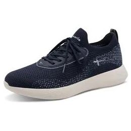 Slip-On Sneaker Tamaris, Herren, Gr. 36, navy, Lederimitat, Textil, unifarben, Schuhe, Freizeitschuh, Slipper, Halbschuh in veganer Verarbeitung