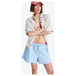 Shorts Roxy "LEKEITIO BREAK MID DENIM", Gr. XXL (44), N-Gr, light blau, Denim/Jeans, Obermaterial: 100% Baumwolle, unifarben, washed, Basic ca. Mitte Oberschenkel, Hosen Shorts, sportlich, bequemer Sitz