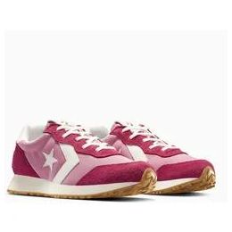 Sneaker Converse "Converse OMEGA TRAINER", Damen, Gr. 37, rosa (cliffside rose, sporty berry), Leder, Schuhe Sneaker
