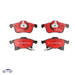 Brembo Bremsbelagsatz, Scheibenbremse XTRA LINE P 59 045X vorne rechts links ohne Zubeh&ouml;r f&uuml;r AC GENERAL MOTORS SATURN VAUXHALL OPEL CHEVROLET 9195157