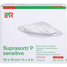 kohlpharma Suprasorb P sensitive PU-Schaumv.bor.lite 10x10cm 10 St