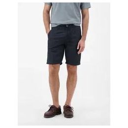 Chinoshorts Lerros "Kurze Chino aus leichtem Baumwollmix", Herren, Gr. 34, blau night, 74% Baumwolle, 24% Polyester, 2% Elasthan, Hosen Chinoshorts