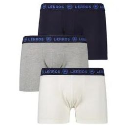 Boxershorts Lerros "Boxershorts 3er Pack Mixed Colours", Herren, Gr. M, mix pack 103, 248, 480, 95% Baumwolle, 5% Elasthan, Unterhosen, Unterhosen, Mehrfarbig, Unterw&auml;sche, 3 St&uuml;ck, Baumwoll-Elasthan-Mix