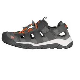 Outdoorsandale Trollkids "KIDS KRISTIANSAND SANDAL XT", Kinder, Gr. 25, anthrazit, orange, Synthetik, Schuhe Outdoorsandale