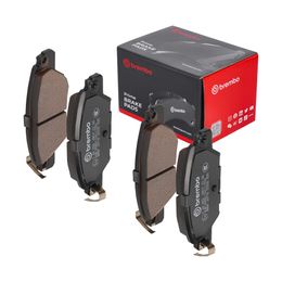 Brembo Bremsbelagsatz, Scheibenbremse P 49 053 hinten rechts links ohne Zubeh&ouml;r f&uuml;r MAZDA KAY02648Z KAY02648ZA KBY62643Z