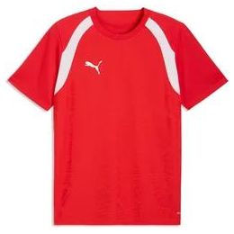 Fu&szlig;balltrikot Puma "TEAMFINAL26 TRAINING JERSEY", Herren, Gr. S, Puma rot, Puma wei&szlig;, Puma wei&szlig;, Web, Obermaterial: 100% Polyester, unifarben, slim fit normal, Rundhals, Trikots Fu&szlig;balltrikot, mit DryCELL Technologie, Slim Fit Passform, Rundhalsausschnitt