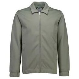 Fellimitatjacke LINDBERGH "Casual Jacke Relaxed Fit", Herren, Gr. M, mid army mix, Obermaterial: 75% Polyester, 22% Viskose, 3% Elasthan; Futter: 95% Polyester, 5% Elasthan, l&auml;ssig geschnitten, Jacken