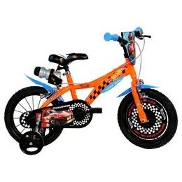Kinderfahrrad DINO BIKES "Hot Wheels 14" Kinderfahrrad 3-6 Jahre" Gr. 25, orange, Fahrr&auml;der, Kinder, 14 Zoll (35,56cm) hinten: 14 Zoll (35,56cm)