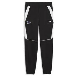 Sporthose Puma "BMW M MOTORSPORT Sportswear Hose Herren", Herren, Gr. XXL, Normalgr&ouml;&szlig;en, schwarz, Obermaterial: 68% Baumwolle, 32% Polyester. Obere Applikation: 72% Baumwolle, 28% Polyester. Einsatz: 72% Baumwolle, 28% Polyester. Seitentasche &ndash; Oben: 100% Baumwolle. Seitentasche &ndash; Unten: 32% Polyester, 68% Baumwolle, unifarben, regular fit, Hosen Sporthose
