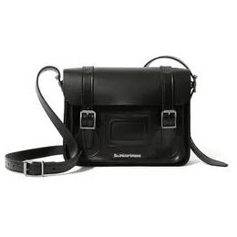 Satchel Dr. Martens "Satchel Bag", Herren, Gr. B/H/T: 28cm x 20,5cm x 7,5cm, schwarz, Leder, Taschen, Umh&auml;ngetasche, Schultertasche, Messenger Bag