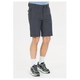 Shorts WHISTLER "Gerd", Herren, Gr. L, US-Gr&ouml;&szlig;en, blau, anthrazit, 92% Polyester, 8% Elasthan, unifarben, kurz, Hosen Shorts, in bequemer und dehnbarer Qualit&auml;t