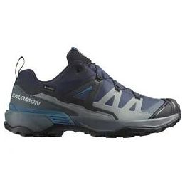 Wanderschuh Salomon "X ULTRA 360 GORE-TEX", Damen, Gr. 46, blau nights, schwarz navy, dunkelblau, Synthetik, Textil, Schuhe Wanderschuh, wasserdicht