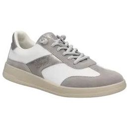 Sneaker Josef Seibel "Jade 02, grau-multi", Herren, Gr. 41, grau (grau, multi), Obermaterial: 80% Rindsleder Leather cow. 20% Textilmaterial TEXMAT., Schuhe Sneaker