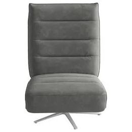 Sit & More TV-Sessel SIT & MORE "Eve", grau, B:80cm H:109cm T:98cm, 98% Polyester 2% Polyamid, Sessel, mit Herz-Waage und 2 Motoren, Bedienfelder im Sitz