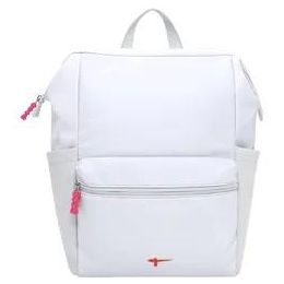 Rucksack Tamaris "Rucksack TAS Kora", Herren, Gr. B/H/T: 38cm x 31cm x 10cm, grau (lightgrau 810), Polyester, Rucks&auml;cke Rucksack