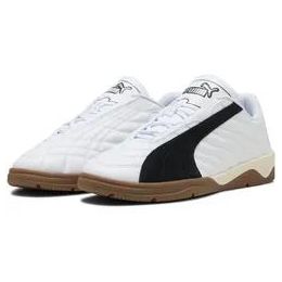 Sneaker Puma "Puma Tifosi Calcio Sneakers Erwachsene", Herren, Gr. 39, wei&szlig; schwarz, Obermaterial: Synthetik, Textil, Kuhleder. Futter: Textil. Innensohle: Textil. Laufsohle: Gummi, Schuhe Sneaker