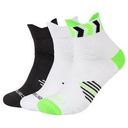 Kurzsocken Camano, Damen, Gr. 39-42, gr&uuml;n mix, Obermaterial: 94% Polyamid, 5% Elasthan, 1% Polyester, Socken