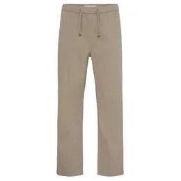 Chinohose Blend "Chinohose BHMaxim", Herren, Gr. L, L&auml;nge 32, braun (winter twig), Obermaterial: 98% Baumwolle CO. 2% Elasthan EL., Hosen Chinohose