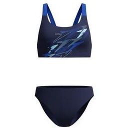 Bustier-Bikini Speedo, Damen, Gr. 38, N-Gr, nvy, blu, Obermaterial: 100% Polyester, Bikini-Sets