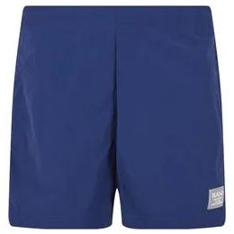 Badeshorts Karl Kani "Karl Kani Retro Trademark Swim Shorts", Herren, Gr. S, US-Gr&ouml;&szlig;en, blau, 100% Polyester, Badehosen Badeshorts