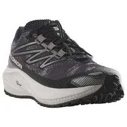 Laufschuh Salomon "AERO FLOW GRVL", Damen, Gr. 37, schwarz gull gray, silber cloud, schwarz, Synthetik, Textil, Schuhe Laufschuh