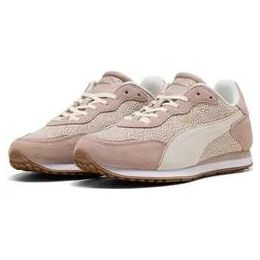 Sneaker Puma "ST MILER ROSE TOPCAT", Damen, Gr. 42,5, rose latte, frosted ivory, gum, Leder, mehrfarbig, Schuhe Sneaker, f&uuml;r sportlichen Look, aus Leder, mit Schn&uuml;rung