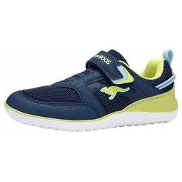 Sneaker Kangaroos "K-BFK PATHFINDER EV", Damen, Gr. 31, k blau, celery gr&uuml;n, Mesh, Synthetik, Schuhe Sneaker, Barfu&szlig;schuh