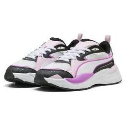 Sneaker Puma "X-Ray 4 Sneakers Erwachsene", Herren, Gr. 42.5, wei&szlig; electric orchid pearl pink schwarz, Obermaterial: Synthetik, Textil. Futter: Textil. Innensohle: Textil. Laufsohle: Gummi, Schuhe Sneaker