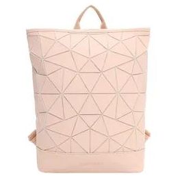 Rucksack SURI FREY "Rucksack SFY SURI Sports Jessy-Lu", Herren, Gr. B/H/T: 37cm x 40cm x 11cm, rosa (lightrose 646), Obermaterial: 60% Polyurethan PU. 40% Polyester PES., Rucks&auml;cke Rucksack