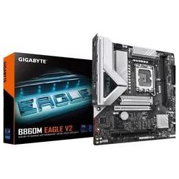Gigabyte Mainboard "B860M EAGLE V2 Mainboard &ndash; Intel Core Ultra Serie Prozessoren, 6+1+2 P", ohne farbbezeichnung, B:27,4cm H:6,9cm T:27cm, Mainboards