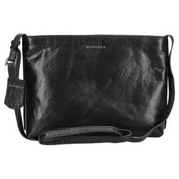 Umh&auml;ngetasche Burkely "Burkely Taschen Leder", Damen, Gr. onesize, schwarz, Leder, Taschen Umh&auml;ngetasche