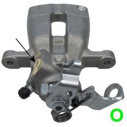 TEXTAR Bremssattel 38038200 f&uuml;r Opel CHEVROLET Vaughall