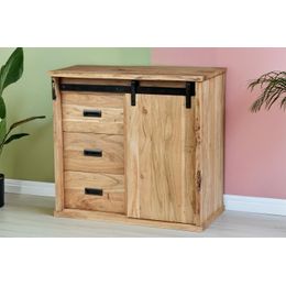 Lian V - mit Baumkante / 90 cm / Sideboard