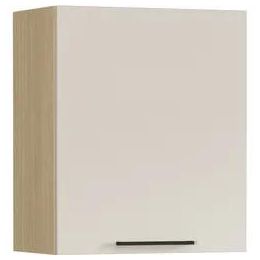 H&auml;ngeschrank KOCHSTATION "Luna, Oberschrank, K&uuml;chenh&auml;ngeschrank, Made in Italy", kaschmirfarben, eiche chopinfarben, B:60cm H:71cm T:35cm, Schr&auml;nke, H&auml;ngeschrank, B/T/H: 60&times;35&times;71 cm, zus&auml;tzlicher Stauraum &uuml;ber der Arbeitsfl&auml;che