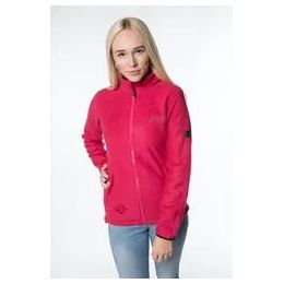 Fleecejacke DEPROC ACTIVE "CAMBLY Lady", Herren, Gr. 36 (S), rosa (pink), 100% Polyester, mit Gummizug, Jacken Sportbekleidung Outdoorbekleidung Fleecejacke &Uuml;bergangsjacke, mit Teddy-Fleece, auch in Gro&szlig;en Gr&ouml;&szlig;en erh&auml;ltlich