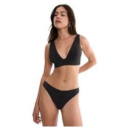 Triangel-Bikini-Top Triumph "Summer Sunset P", Damen, Gr. 42, Cup C, schwarz, Glitzergarne;Microfaser, Obermaterial: 70% Polyamid, 16% metallisierte Fasern, 14% Elasthan, Bikini-Oberteile, weicher Lurex