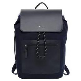 Rucksack Tamaris "Rucksack TAS Katja", Herren, Gr. B/H/T: 34cm x 44cm x 17cm, blau (blau 500), Polyester, Rucks&auml;cke Rucksack