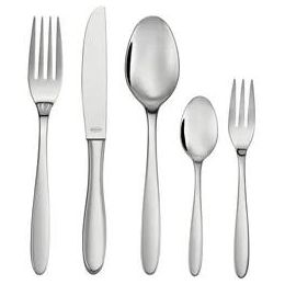 R&ouml;sle Besteck-Set R&Ouml;SLE "CULTURE", silber (silberfarben), 30 tlg., Edelstahl 18/10, Essbesteck-Sets, wahlweise hochgl&auml;nzend oder mattiert, sp&uuml;lmaschinengeeignet