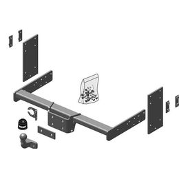 BRINK Anh&auml;ngevorrichtung 511200 R&uuml;ckseite mit 2-Loch-Kugelkopf f&uuml;r MERCEDES-BENZ VW