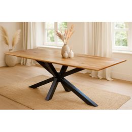 Esstisch ABBY / naturfarben / 220x100