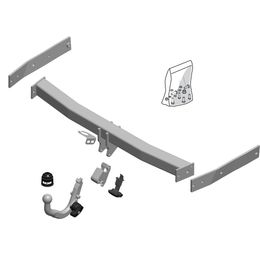 BRINK Anh&auml;ngevorrichtung BMA 537300 R&uuml;ckseite mit abnehmbarem Kugelkopf f&uuml;r SEAT VW