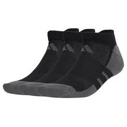 Sneakersocken Adidas ORIGINALS "Socken Essentials Climacool Low Socken 3er Pack", Herren, Gr. 40-42, schwarz, Obermaterial: 56% Polyester PES. 40% Baumwolle CO. 3% Elasthan EL. 1% Polyamid PA., Socken Sneakersocken