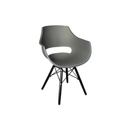 Schalenstuhl LEA / Grau