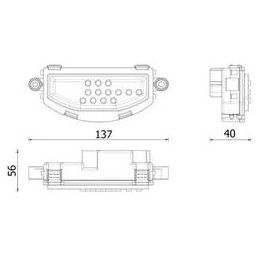 Mahle Regler, Innenraumgebl&auml;se ABR 166 000P 6-polig f&uuml;r MERCEDES-BENZ 4479063000 A4479063000
