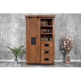 Highboard LIBRO / Akazie naturfarben / Akazie naturfarben