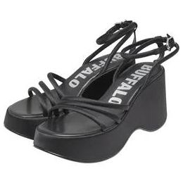 High-Heel-Pumps Buffalo "Buffalo JOY MSS SANDAL", Damen, Gr. 40, schwarz, unifarben, Schuhe