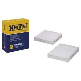 HENGST FILTER Filter, Innenraumluft E2967LI-2 f&uuml;r PEUGEOT CITRO&Euml;N 6447VY 9649774880 9656172180