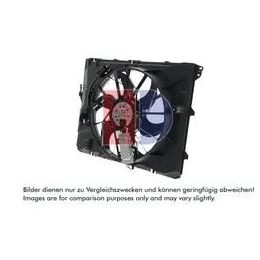 AKS DASIS L&uuml;fter, Motork&uuml;hlung 058066N &Oslash;480mm 480mm f&uuml;r BMW 17427563259 7590699 7563259